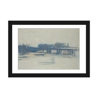 iCanvas "Study for Charing Cross Bridge, 1899-1901 " by Claude Monet - Bed Bath & Beyond - 37577328